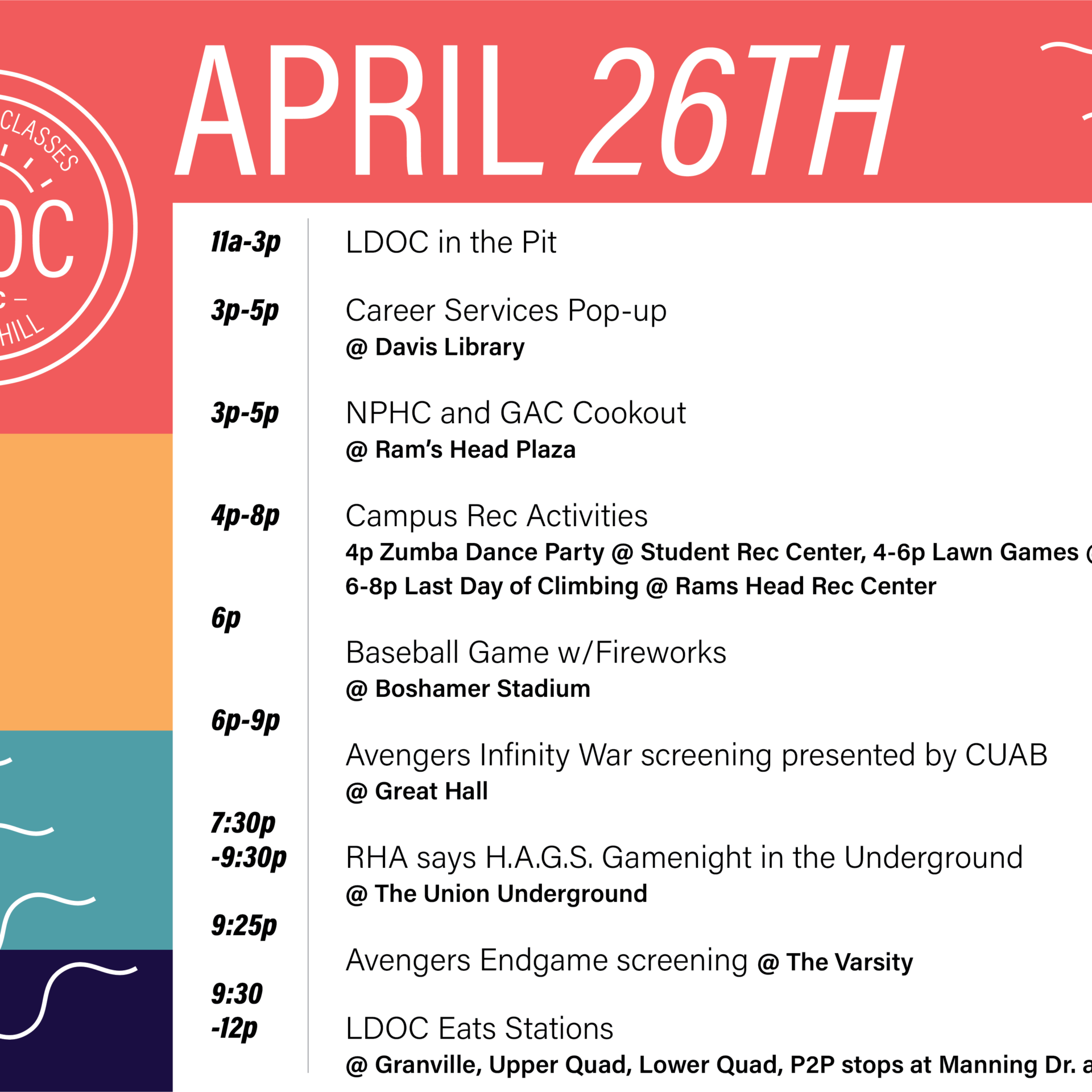 LDOC Festivities Mark Day of Celebration at UNC - Carolina Union