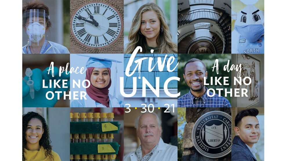 Today is GiveUNC, Carolina’s annual day of giving! - UNC Student Affairs
