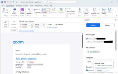 Zoom for Outlook Integration - Setup and Use Instructions - UNC Student ...